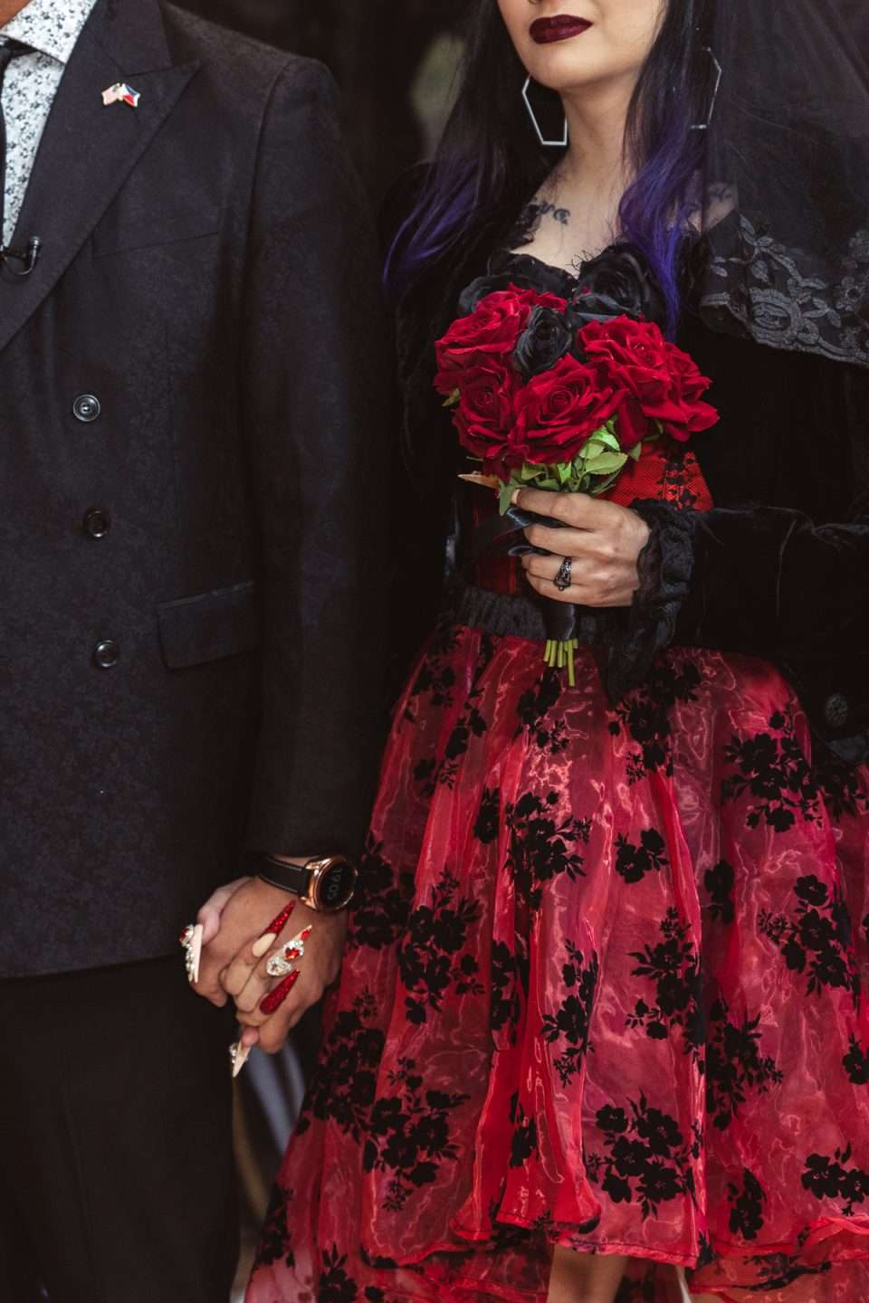 A Vegas Wedding with a Gothic Twist · Rock n Roll Bride