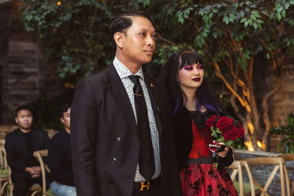 A Vegas Wedding with a Gothic Twist · Rock n Roll Bride