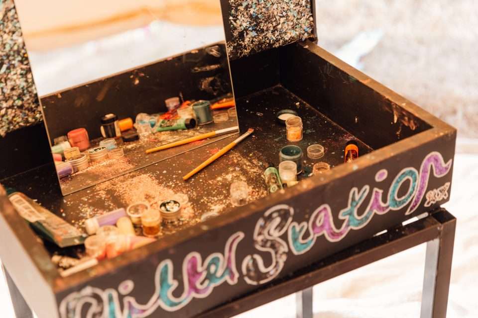 Colourful Festival Wedding with Flower Boys & The Groom DJing · Rock n ...