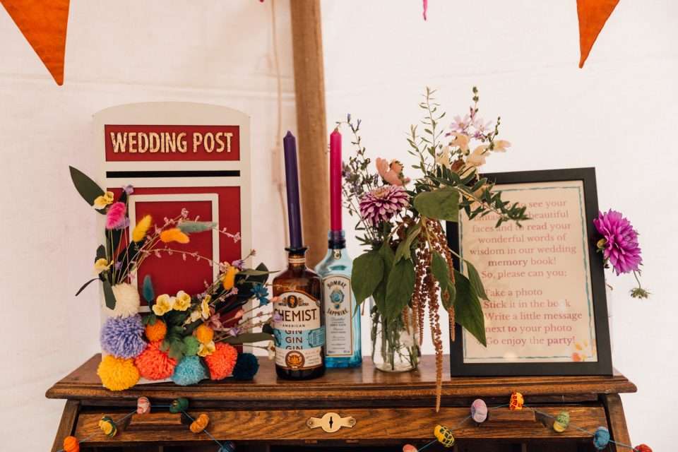 Colourful Festival Wedding with Flower Boys & The Groom DJing · Rock n ...