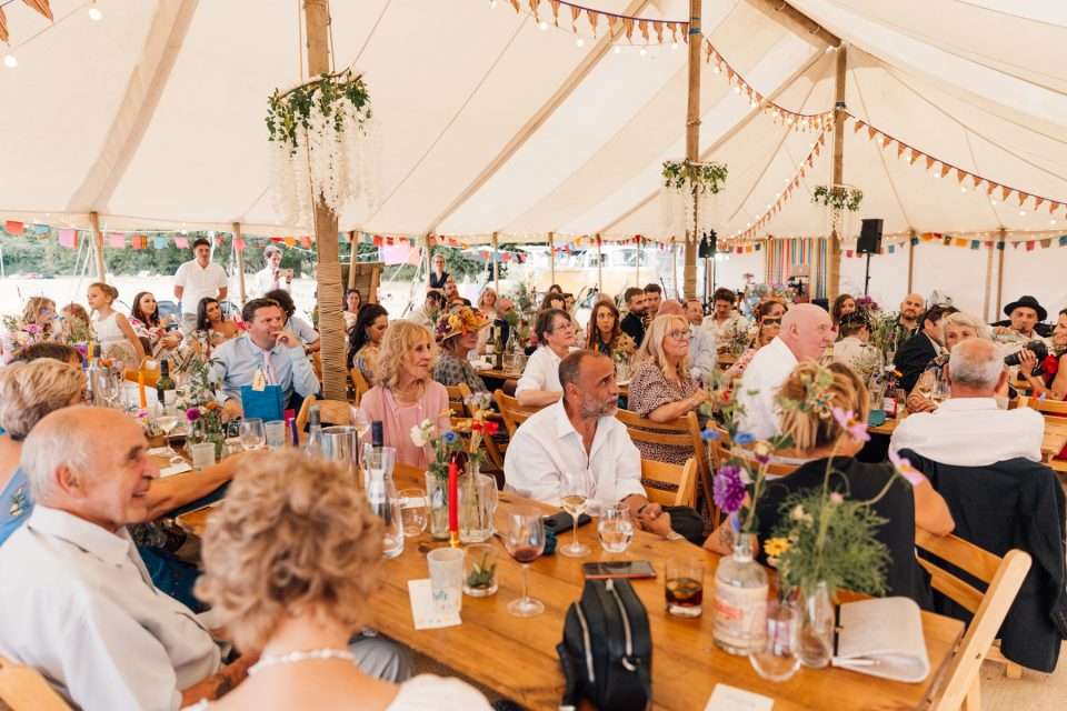 Colourful Festival Wedding with Flower Boys & The Groom DJing · Rock n ...