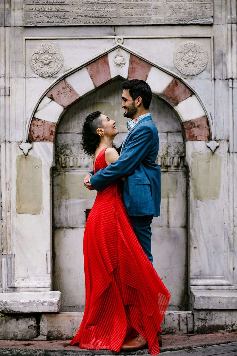 A Colourful Multicultural Wedding on a Boat In Istanbul · Rock n Roll Bride