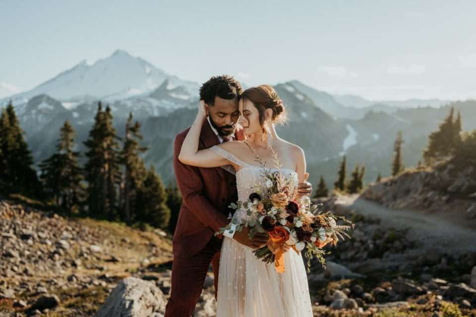 Power Couple Meets the Elopement in Braveheart · Rock n Roll Bride