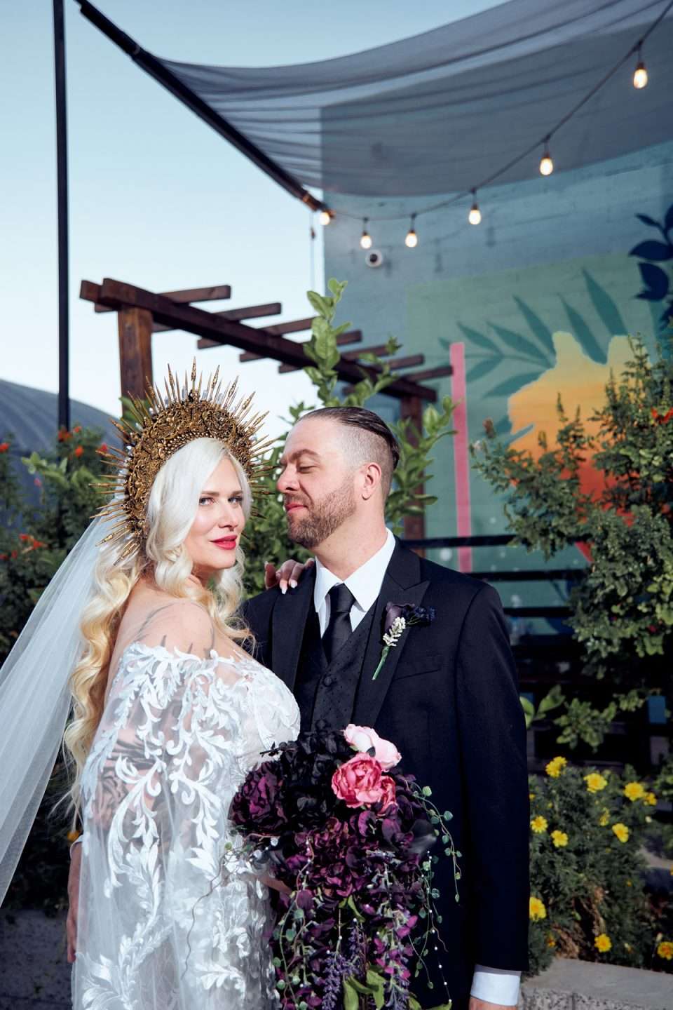 Dark & Romantic Las Vegas Wedding · Rock n Roll Bride