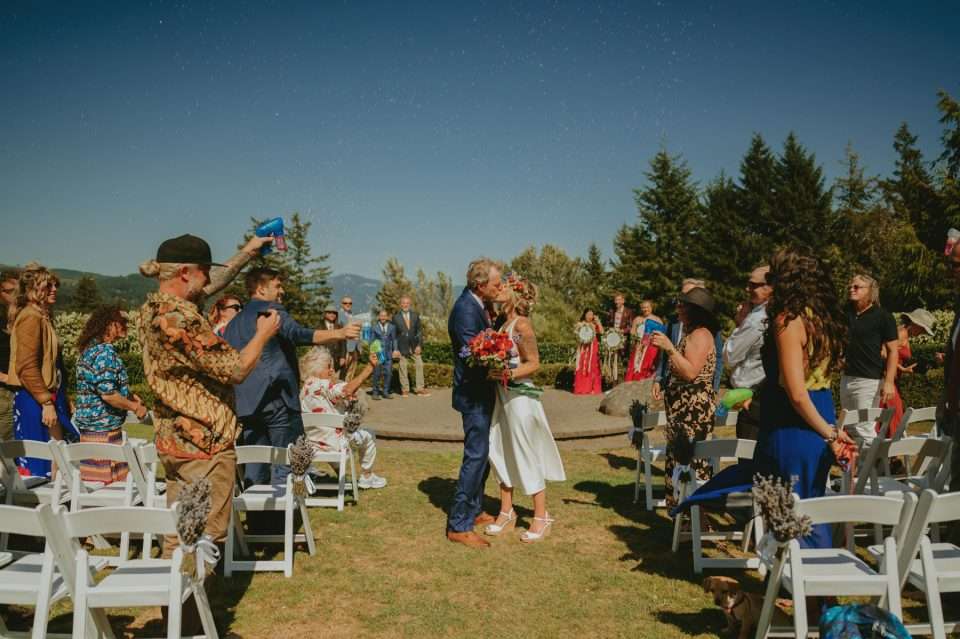 Intimate, Whimsical Wedding Inspired by their Favourite Band · Rock n ...