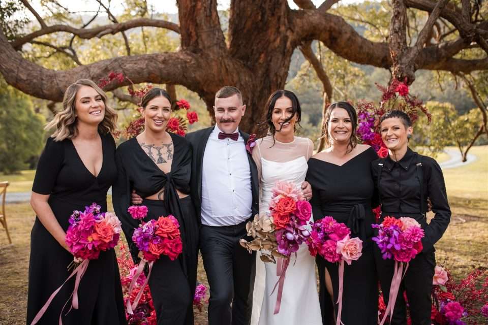 Modern, Bright & Bold Micro Wedding with a Touch of Disco · Rock n Roll ...