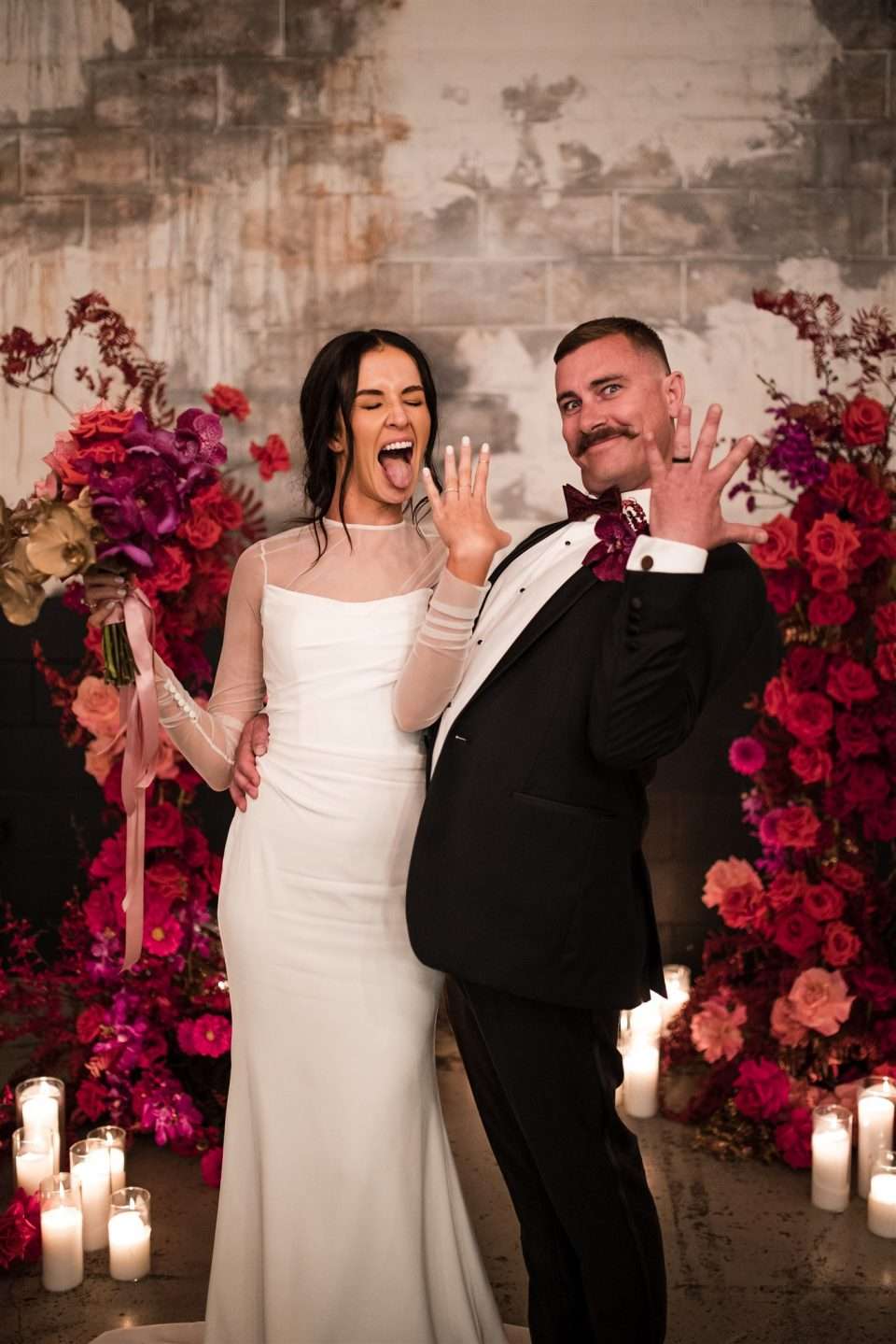 Modern, Bright & Bold Micro Wedding with a Touch of Disco · Rock n Roll ...