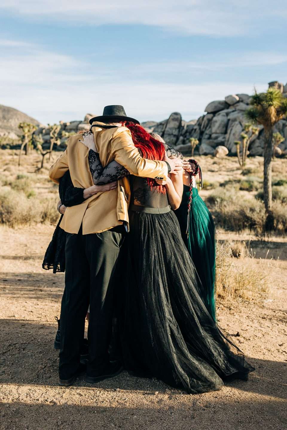 Dark Victorian Desert Goth Wedding · Rock n Roll Bride