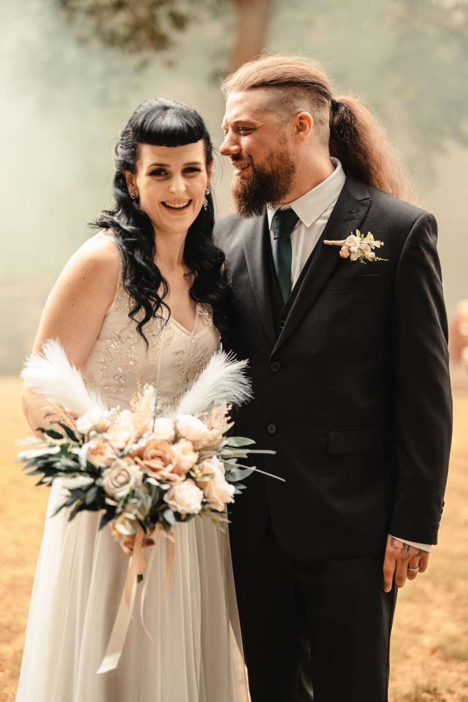 Rustic & Relaxed Barn Wedding with Gender Reversal Bridesmaid ...