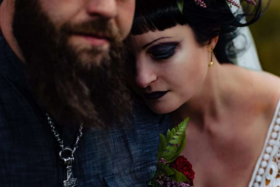 Twilight Druid Wedding in the Welsh Mountains · Rock n Roll Bride