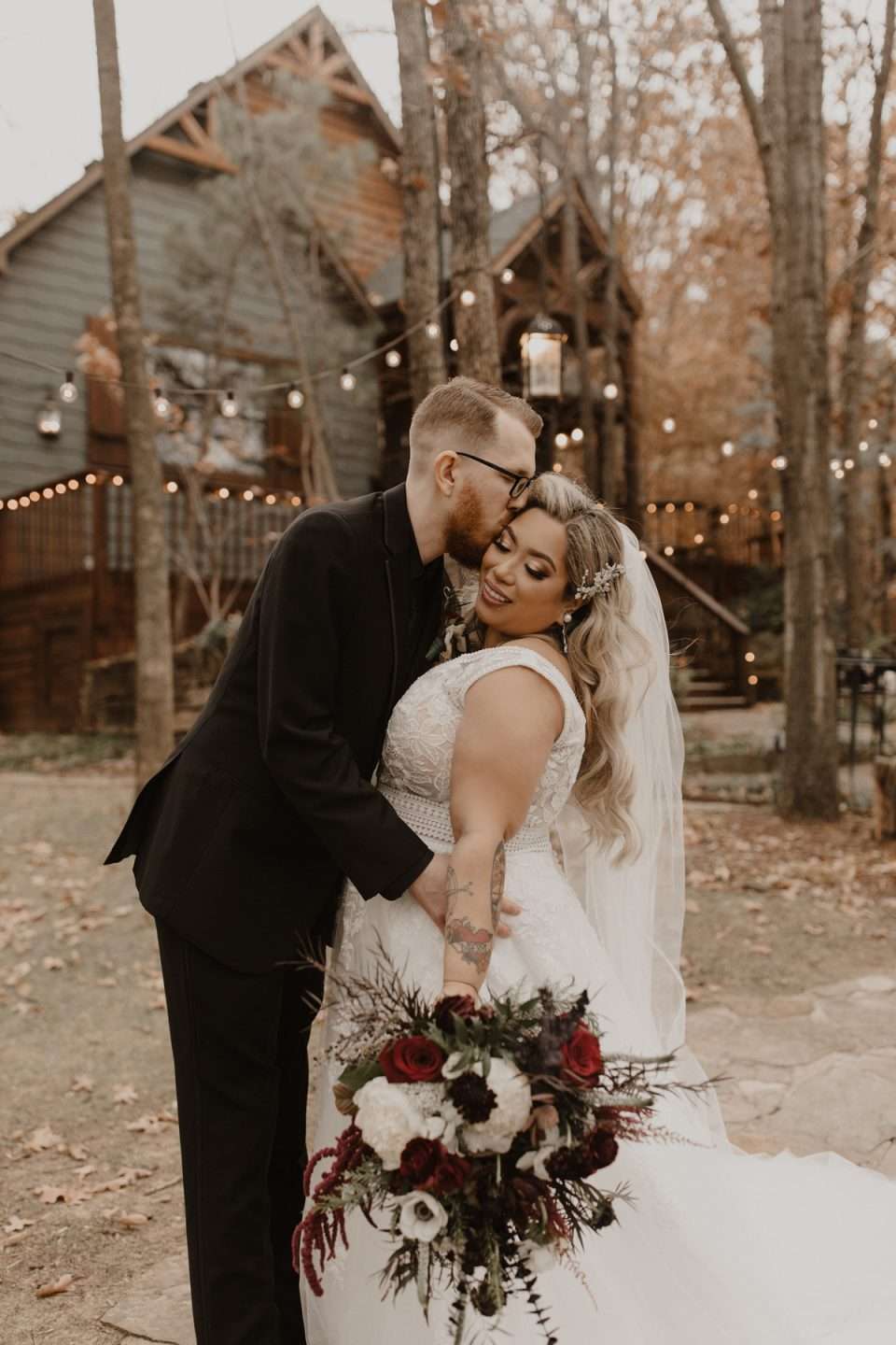 Emo, Pop Punk, Til Death Themed Winter Wedding · Rock n Roll Bride