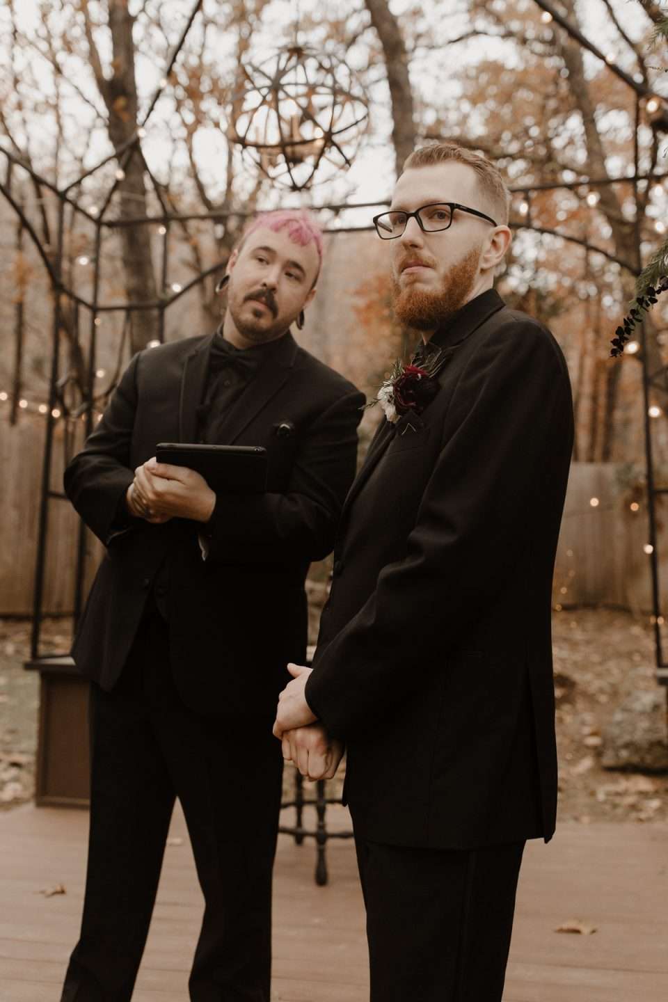 Emo, Pop Punk, Til Death Themed Winter Wedding · Rock n Roll Bride
