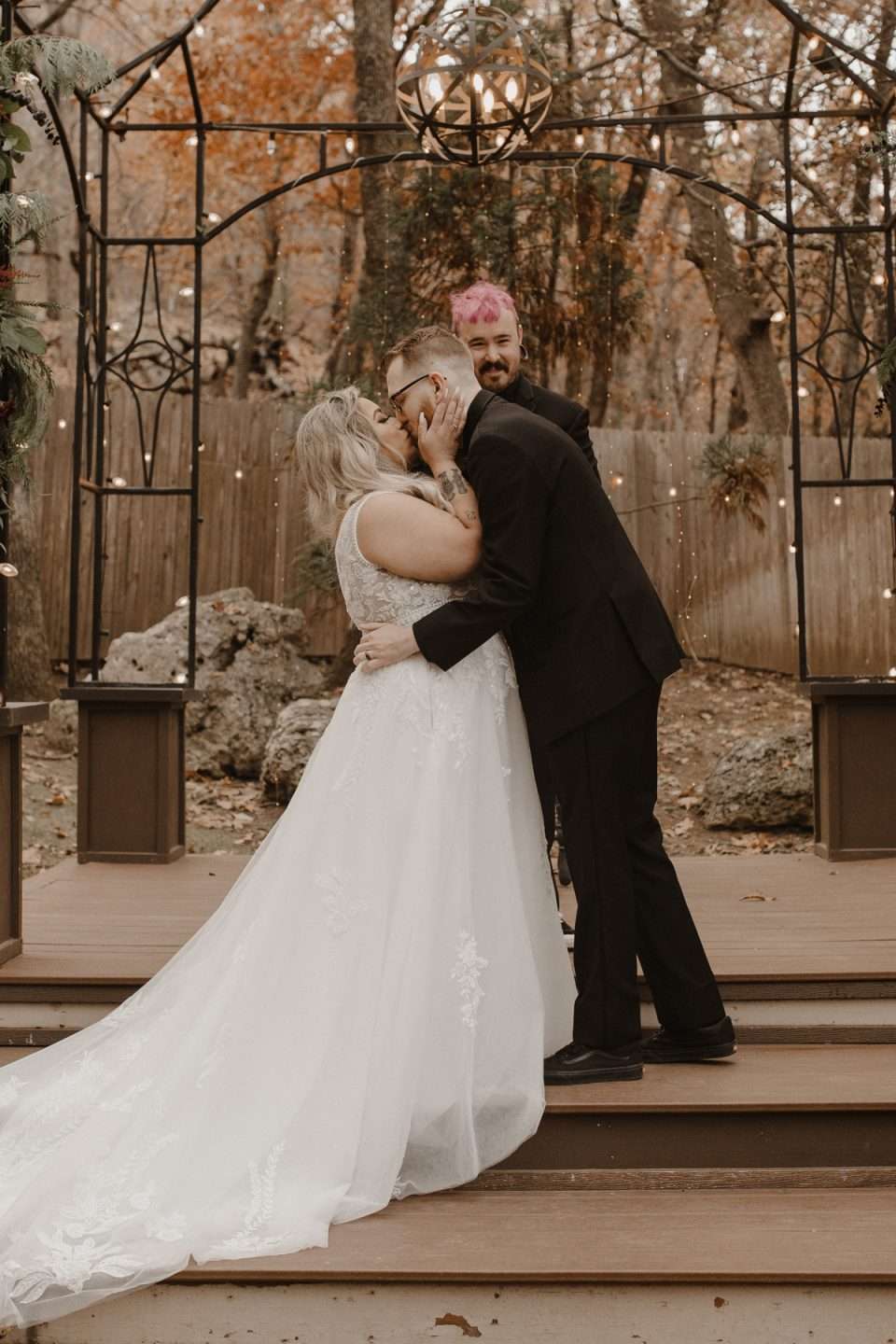 Emo, Pop Punk, Til Death Themed Winter Wedding · Rock n Roll Bride