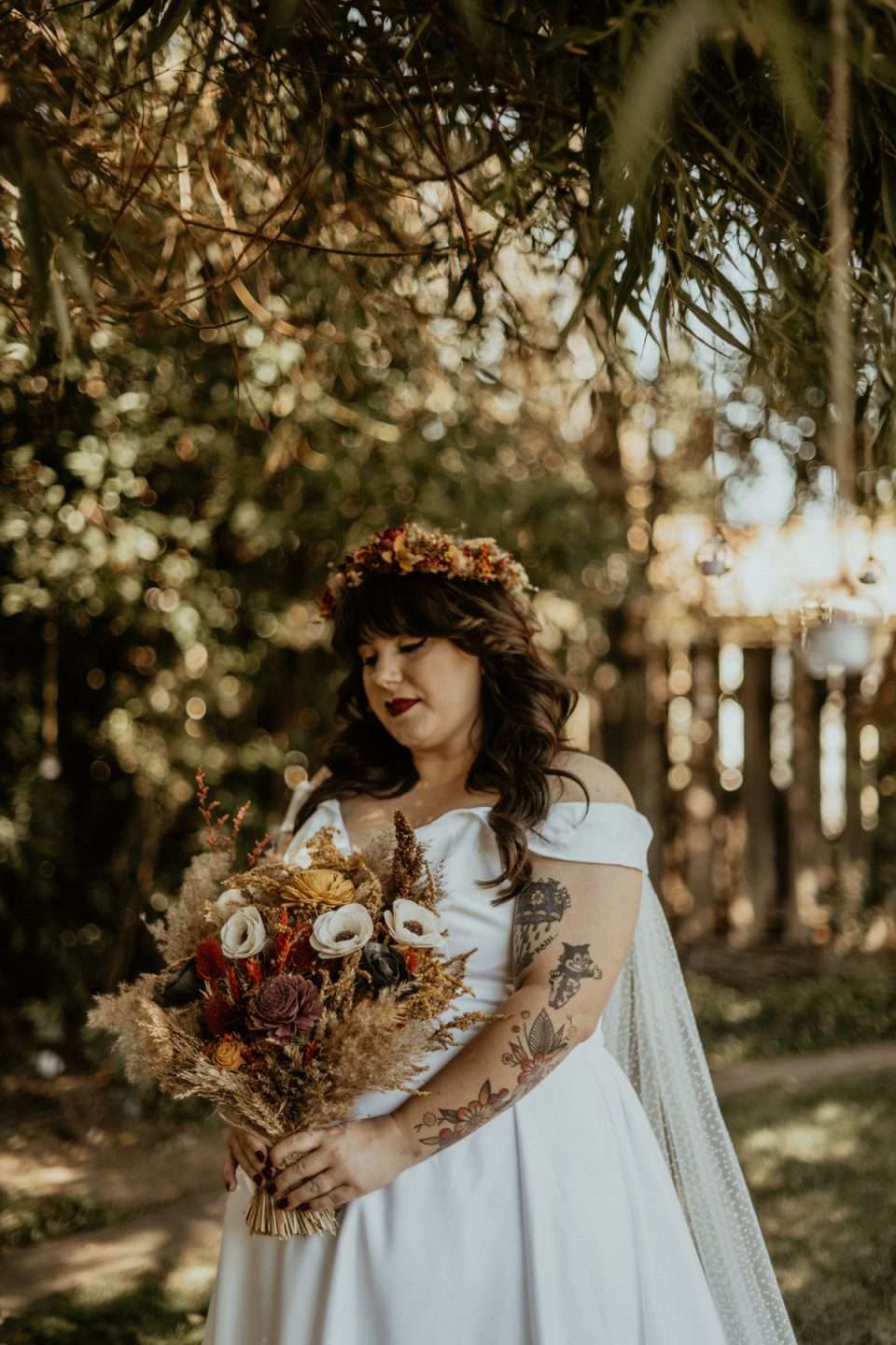 DIY ‘Til Death Themed Halloween Wedding · Rock n Roll Bride