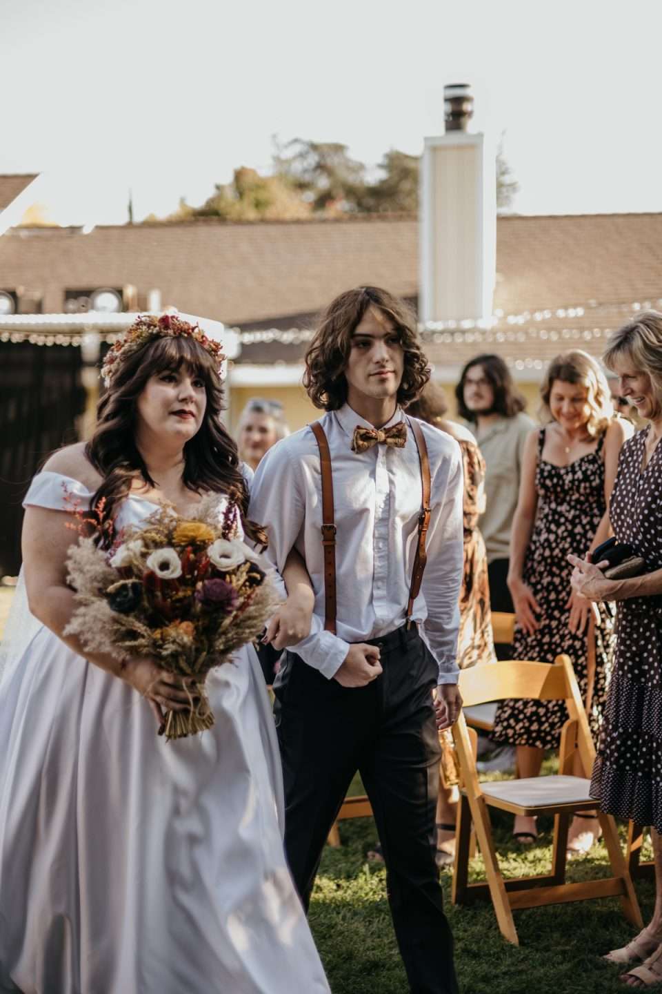 DIY ‘Til Death Themed Halloween Wedding · Rock n Roll Bride
