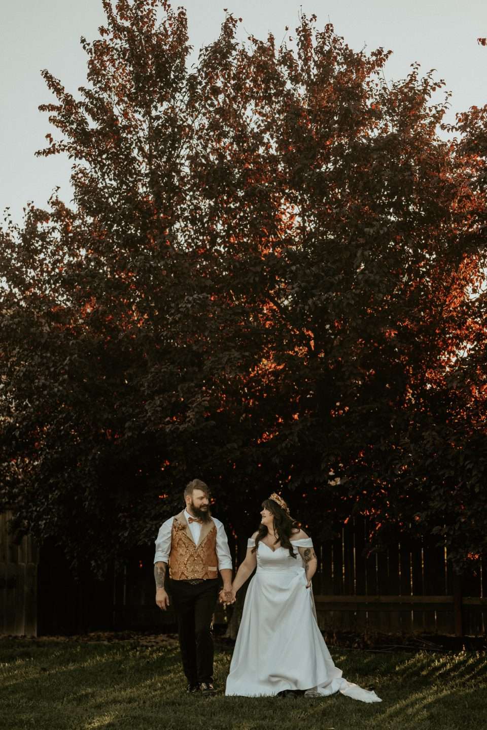 DIY ‘Til Death Themed Halloween Wedding · Rock n Roll Bride