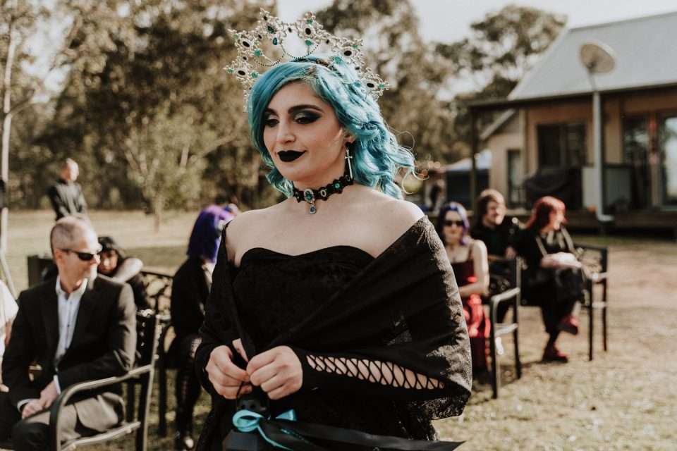 Alternative Victorian Gothic Wedding in the Australian Bush · Rock n ...