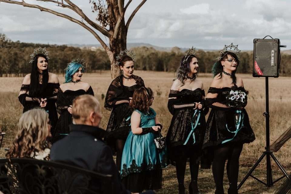 Alternative Victorian Gothic Wedding in the Australian Bush · Rock n ...