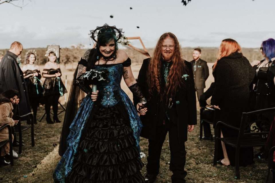 Alternative Victorian Gothic Wedding in the Australian Bush · Rock n ...