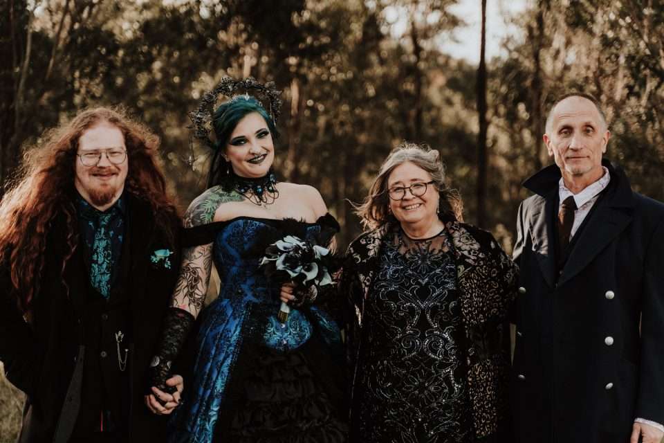 Alternative Victorian Gothic Wedding in the Australian Bush · Rock n ...
