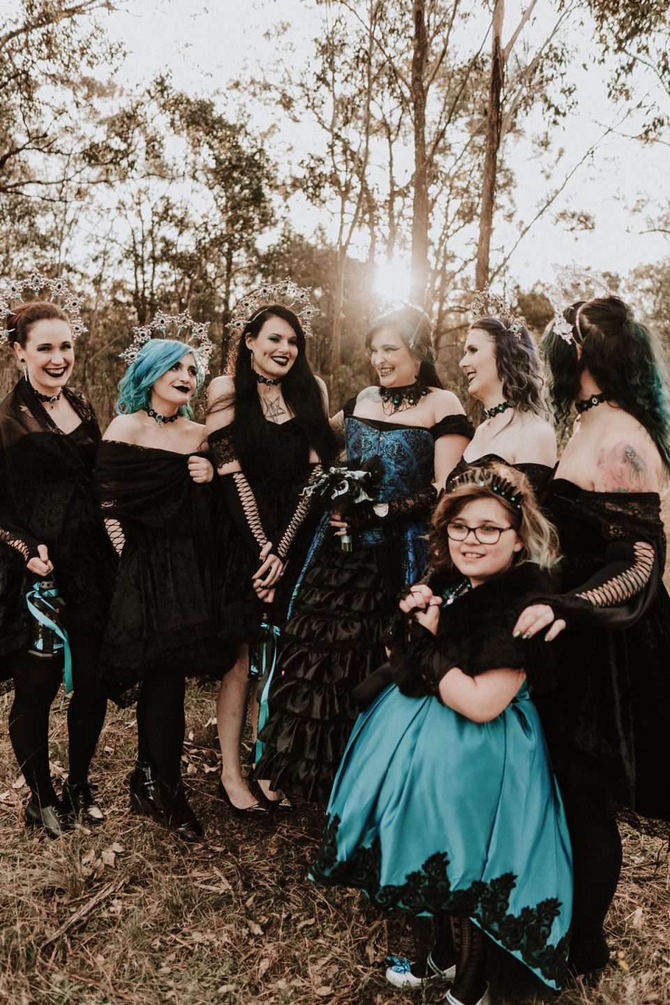 Alternative Victorian Gothic Wedding in the Australian Bush · Rock n ...