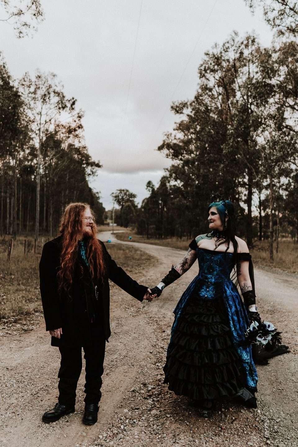 Alternative Victorian Gothic Wedding in the Australian Bush · Rock n ...