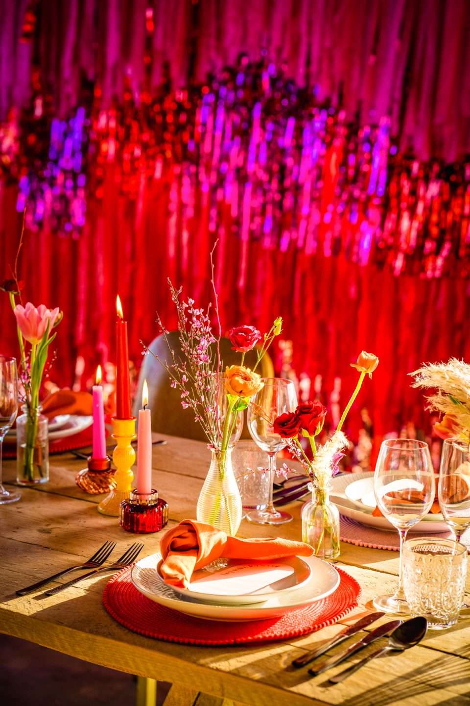 Bright and Bold Maximalist Wedding Shoot · Rock n Roll Bride