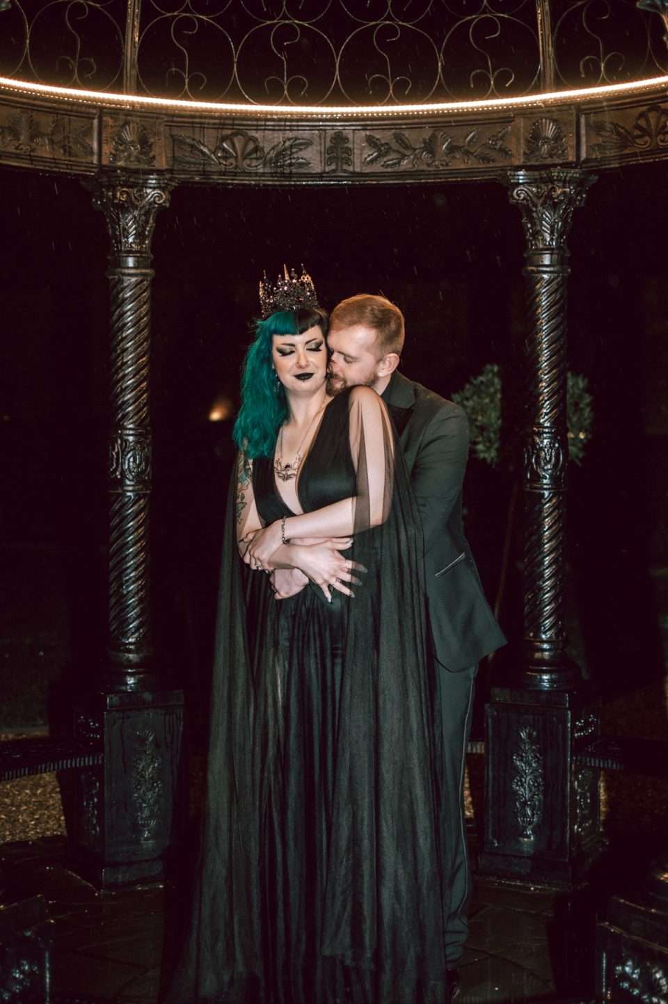 Gothic Princess Winter Wedding · Rock n Roll Bride