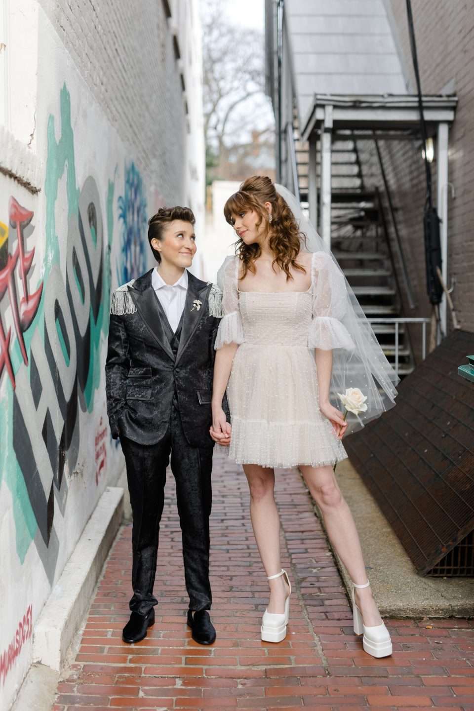 Inclusive Wedding Shoot that Breaks the Heteronormative Mold · Rock n ...