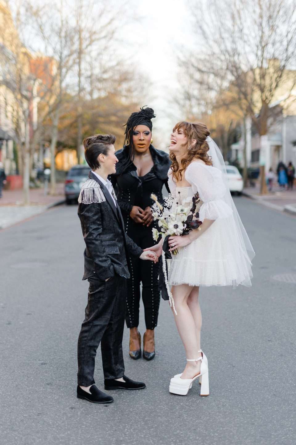 Inclusive Wedding Shoot that Breaks the Heteronormative Mold · Rock n ...