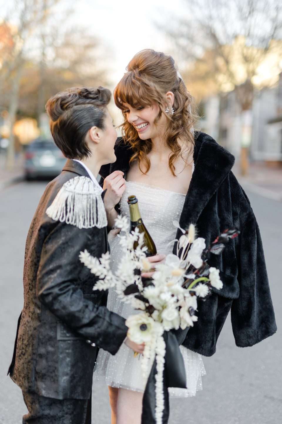 Inclusive Wedding Shoot that Breaks the Heteronormative Mold · Rock n ...