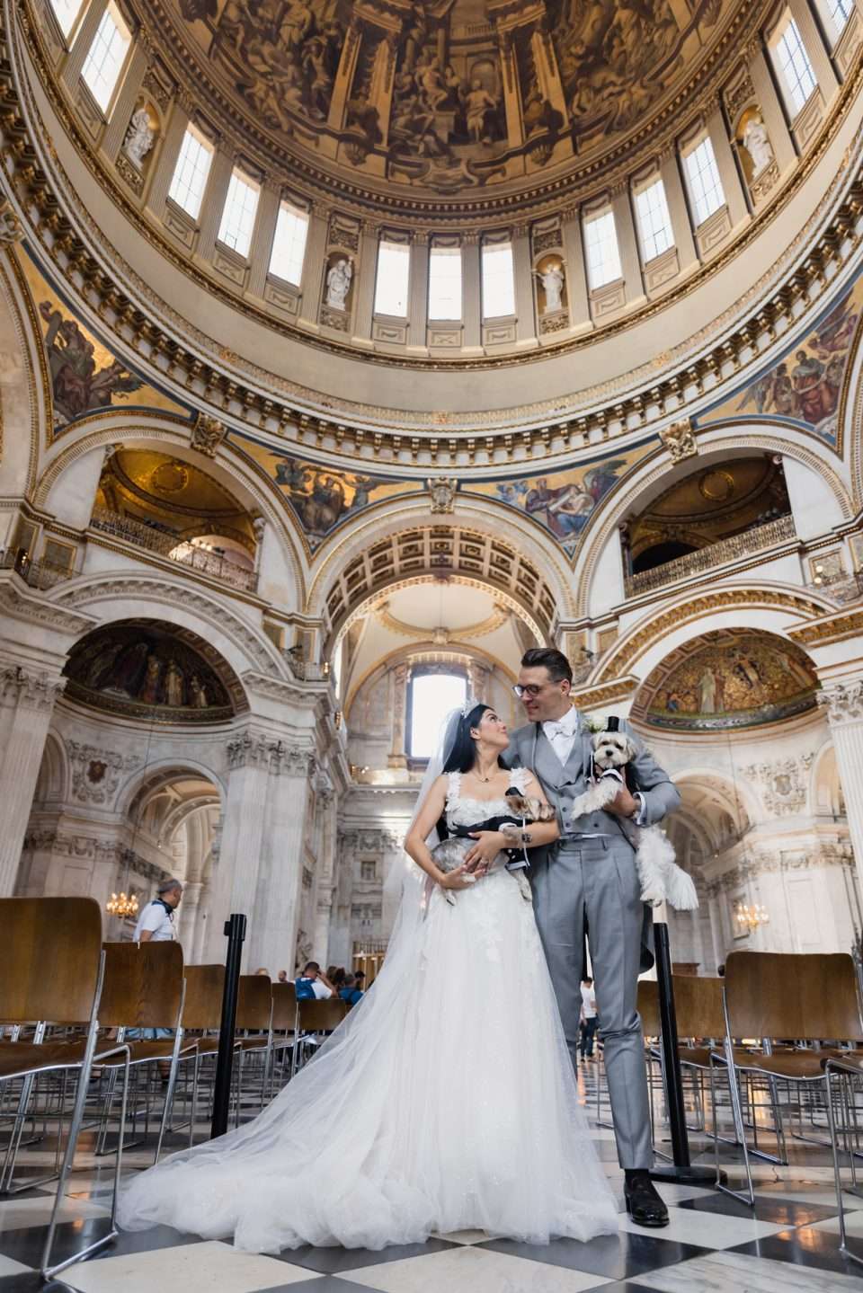 Whimsical Meets Royal Wedding at St Paul’s Cathedral · Rock n Roll Bride