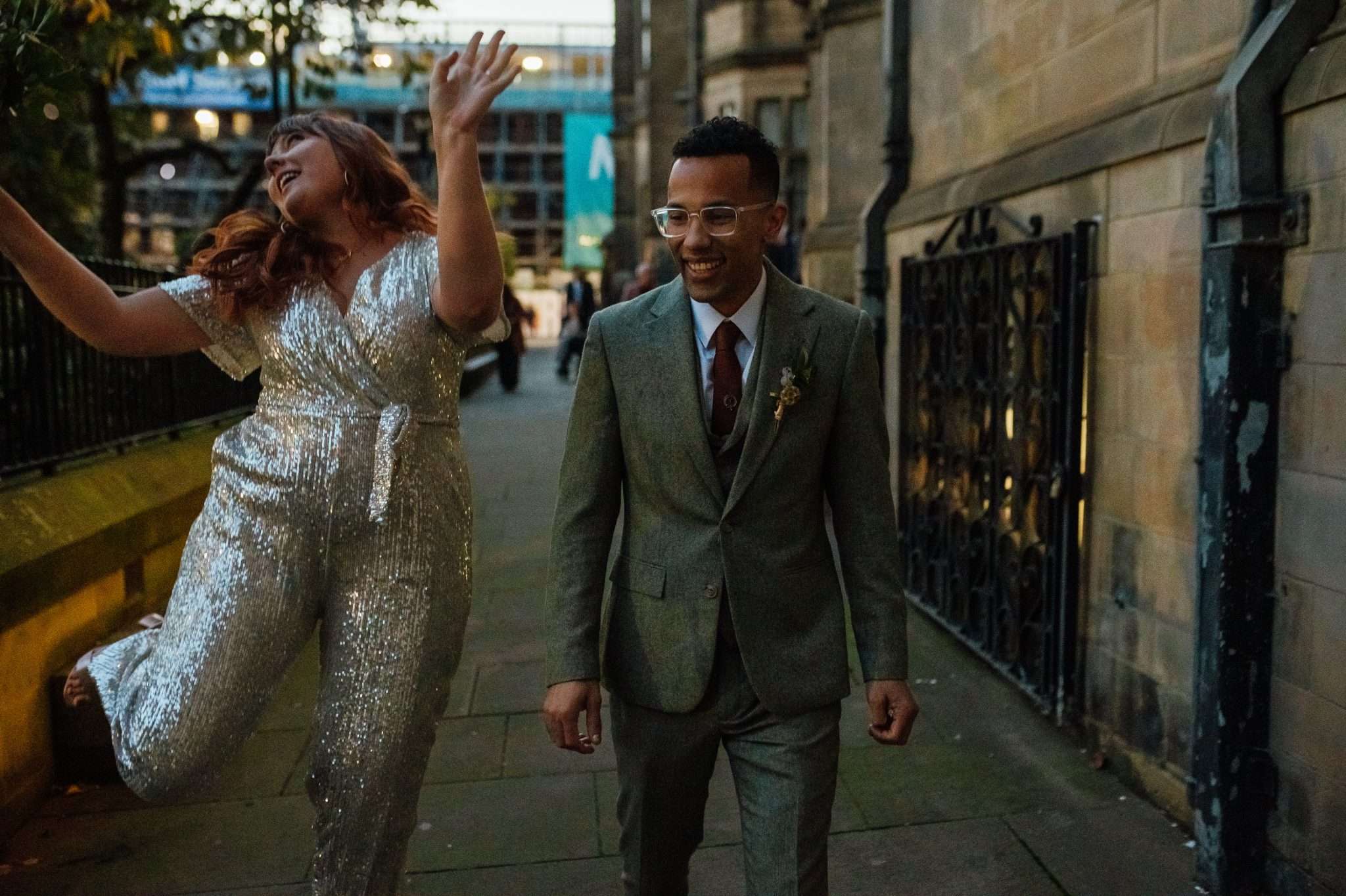 Sparkles & Fireworks Inspired Working Men’s Club Wedding · Rock n Roll ...