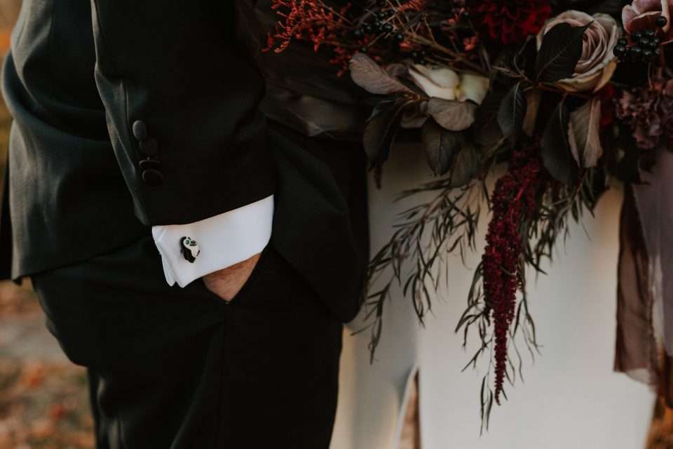 Halloween Wedding with Guests in Fancy Dress · Rock n Roll Bride