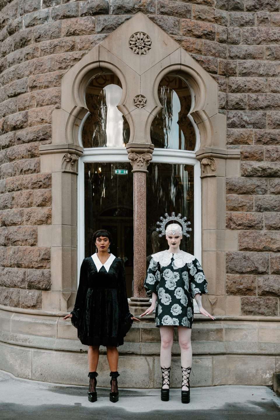 Haunted Hearts: A Wednesday Addams Inspired Editorial for Rock n Roll ...
