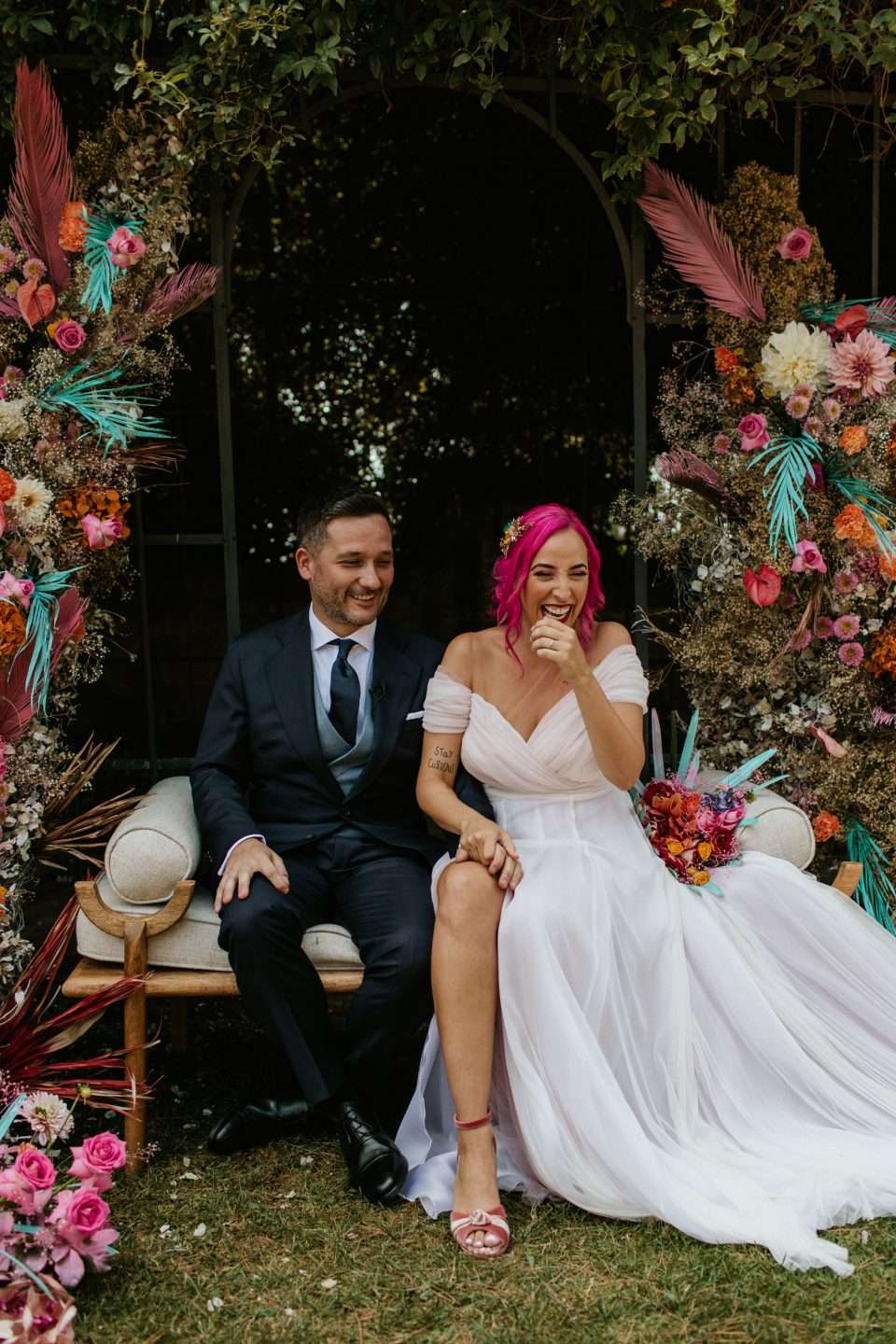 Spanish Wedding with a Burst of Colour and Joy · Rock n Roll Bride