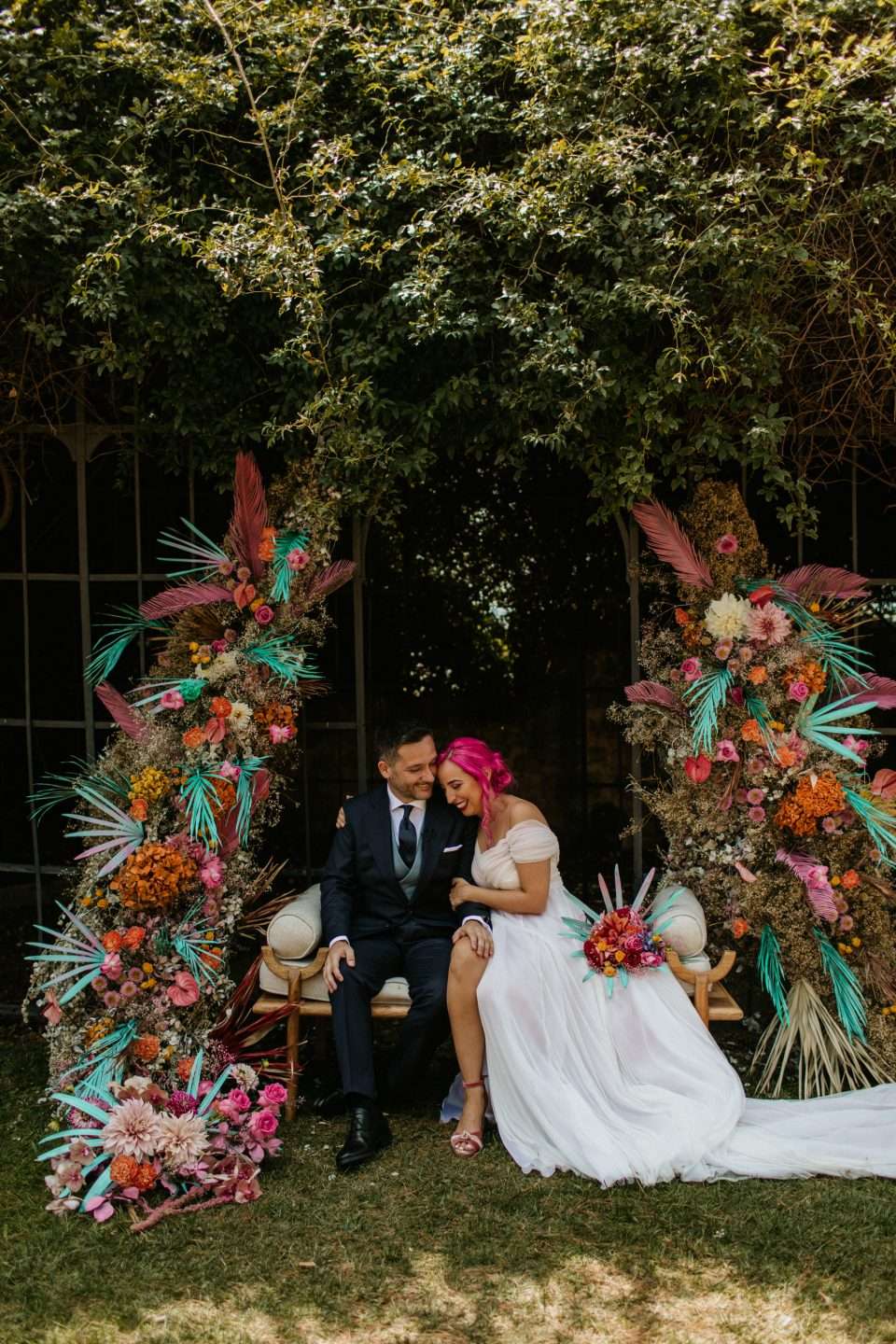 Spanish Wedding with a Burst of Colour and Joy · Rock n Roll Bride