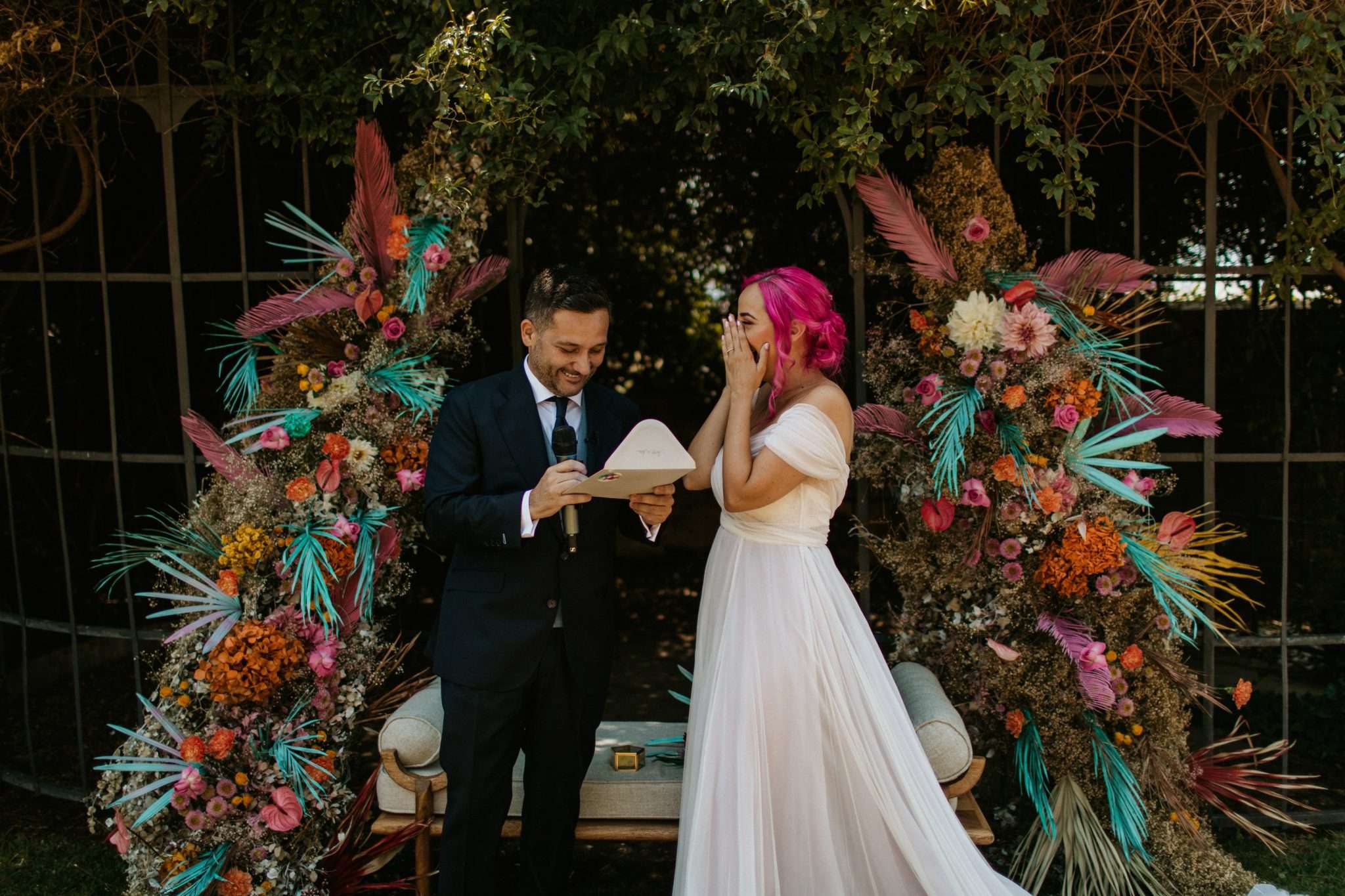 Spanish Wedding with a Burst of Colour and Joy · Rock n Roll Bride