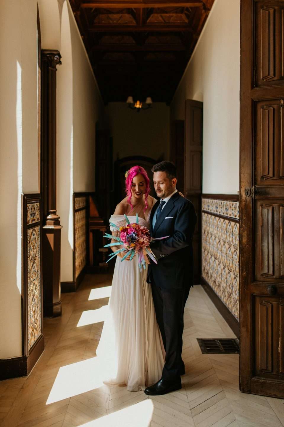 Spanish Wedding with a Burst of Colour and Joy · Rock n Roll Bride