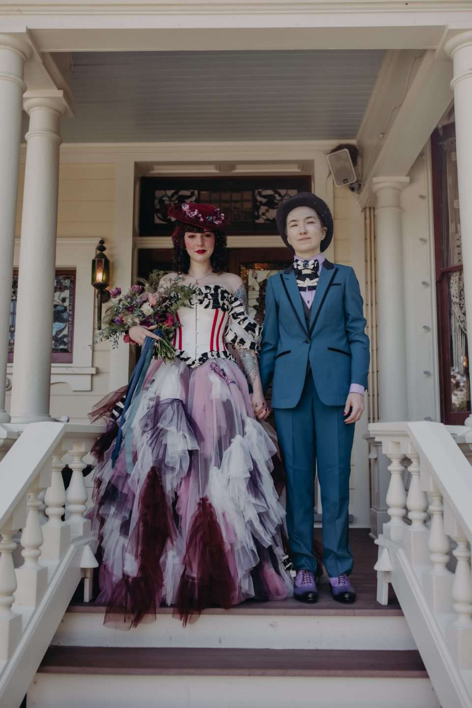 Whimsical Gothic Tea Party Wedding · Rock n Roll Bride