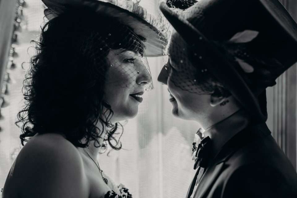 Whimsical Gothic Tea Party Wedding · Rock n Roll Bride