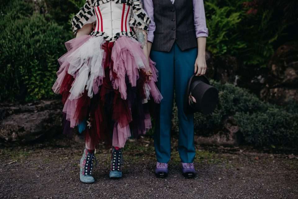 Whimsical Gothic Tea Party Wedding · Rock n Roll Bride