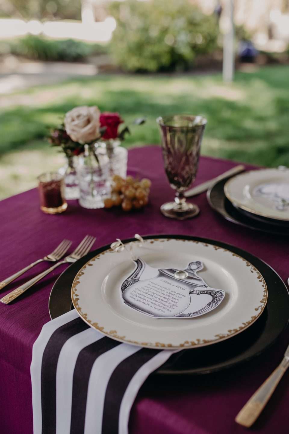 Whimsical Gothic Tea Party Wedding · Rock n Roll Bride