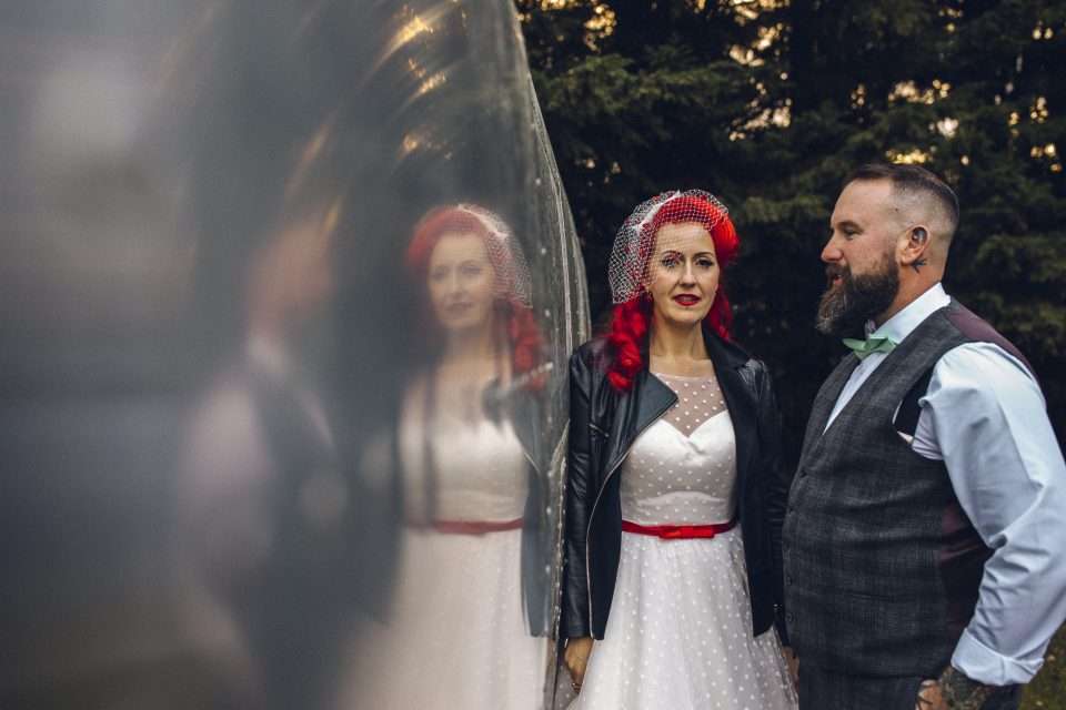 Retro Rockabilly Red & White Wedding · Rock n Roll Bride
