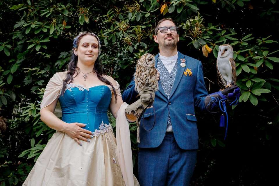 A Labyrinth Inspired Wedding with the Guests in Costume · Rock n Roll Bride