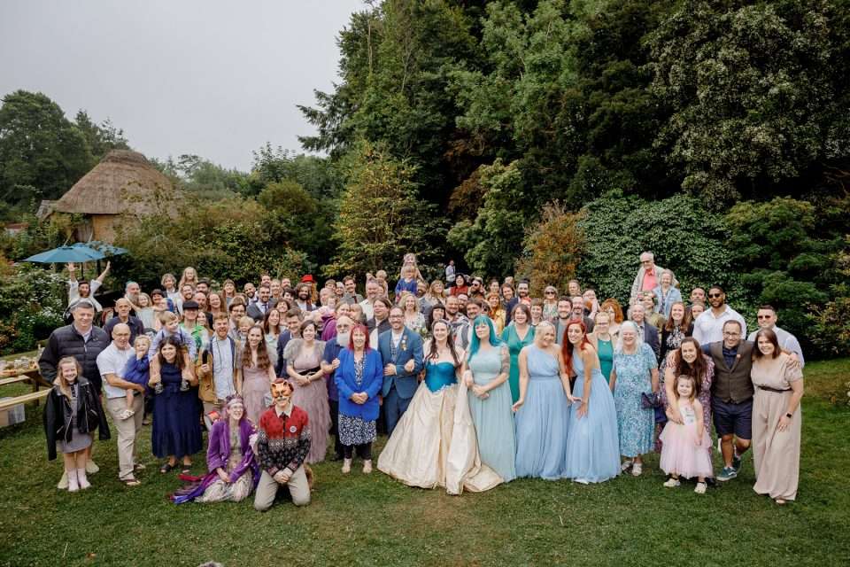 A Labyrinth Inspired Wedding with the Guests in Costume · Rock n Roll Bride