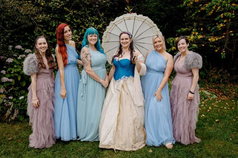 A Labyrinth Inspired Wedding with the Guests in Costume · Rock n Roll Bride