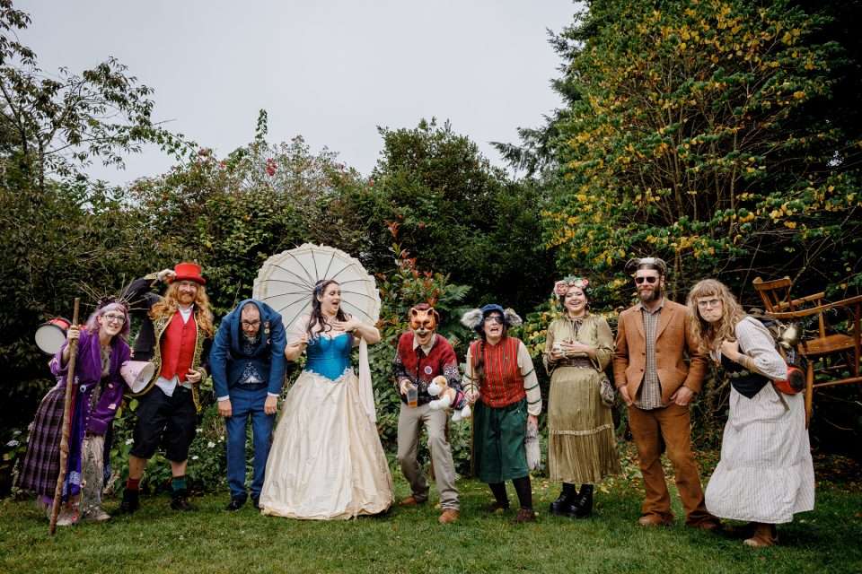 A Labyrinth Inspired Wedding with the Guests in Costume · Rock n Roll Bride
