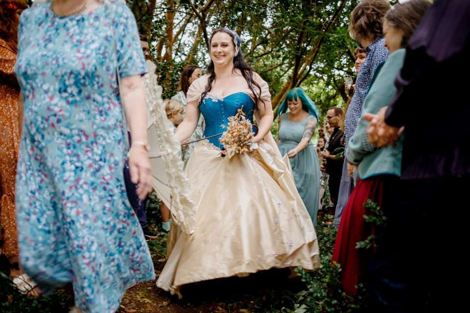 A Labyrinth Inspired Wedding with the Guests in Costume · Rock n Roll Bride