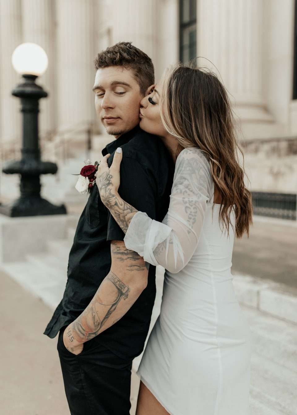 Free Spirited Elopement On The Open Road · Rock N Roll Bride